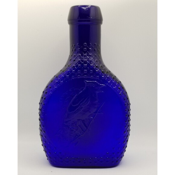 Accents | Vintage Clevenger Brothers Arthur Singer Cobalt Blue Glass ...